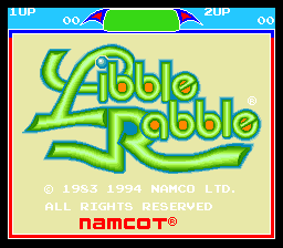 Screenshot of Libble Rabble (SNES, 1983) - MobyGames