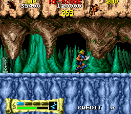 Screenshot of The Astyanax (Arcade, 1989) - MobyGames