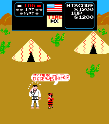 Screenshot of Karate Champ (Arcade, 1984) - MobyGames