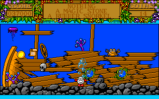 Screenshot of Treasure Island Dizzy (Amiga, 1988) - MobyGames