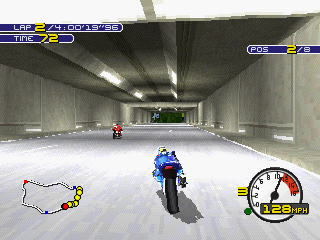 Screenshot of Moto Racer 2 (PlayStation, 1998) - MobyGames