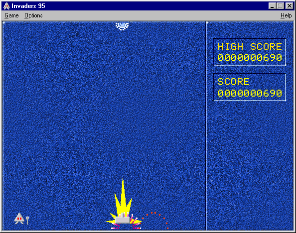 Screenshot of Invaders 95 (Windows, 1995) - MobyGames