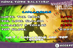 Screenshot of Aggressive Inline (Game Boy Advance, 2002) - MobyGames