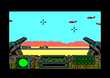 Screenshot of Desert Fox (Amstrad CPC, 1985) - MobyGames