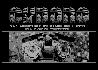Screenshot of Cyborg (Atari 8-bit, 1994) - MobyGames