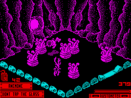 Screenshot of Hydrofool (ZX Spectrum, 1987) - MobyGames