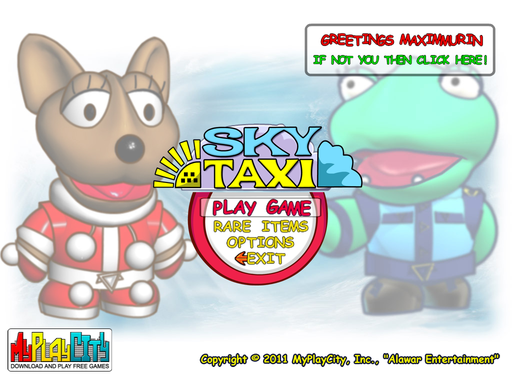 Screenshot of Sky Taxi (Windows, 2009) - MobyGames