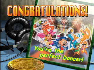 Screenshot of Dance Dance Revolution: Disney Mix (PlayStation, 2000 ...