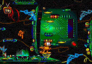 Screenshot of Garfield: Caught in the Act (Genesis, 1995) - MobyGames