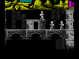 Screenshot of Ninja Commando (ZX Spectrum, 1988) - MobyGames