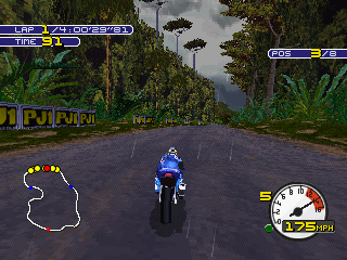 Screenshot of Moto Racer 2 (PlayStation, 1998) - MobyGames
