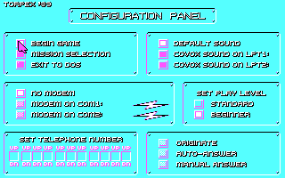 Screenshot of 688 Attack Sub (DOS, 1989) - MobyGames
