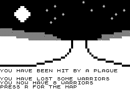 Screenshot of Camelot (ZX81, 1983) - MobyGames