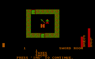 Screenshot of Stuart Smith's Adventure Construction Set (DOS, 1985) - MobyGames