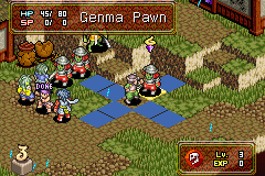 Screenshot of Onimusha Tactics (Game Boy Advance, 2003) - MobyGames