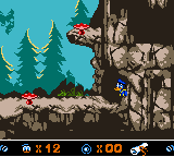 Screenshot of Disney's Donald Duck: Goin' Quackers (Game Boy Color ...