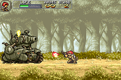 Screenshot of Metal Slug Advance (Game Boy Advance, 2004) - MobyGames