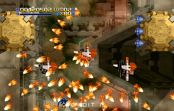Screenshot of Radiant Silvergun (Arcade, 1998) - MobyGames