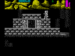 Screenshot of Ninja Commando (ZX Spectrum, 1988) - MobyGames