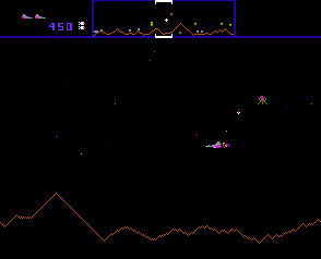 Screenshot of Defender (Arcade, 1981) - MobyGames
