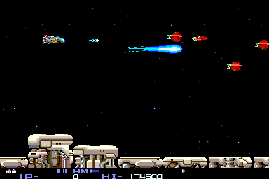Screenshot of R-Type (Arcade, 1987) - MobyGames