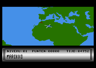 Screenshot of Maps World (Atari 8-bit, 1984) - MobyGames