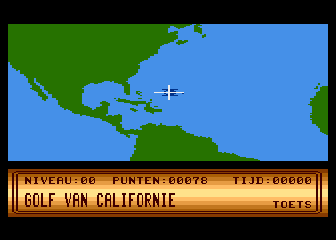 Screenshot of Maps World (Atari 8-bit, 1984) - MobyGames