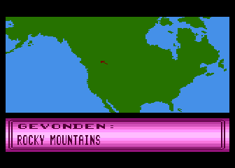 Screenshot of Maps World (Atari 8-bit, 1984) - MobyGames