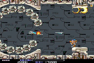 Screenshot of R-Type (Arcade, 1987) - MobyGames