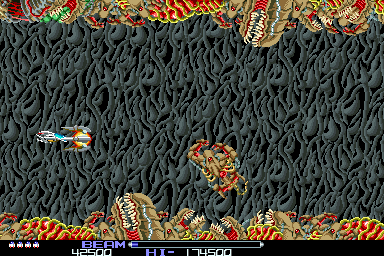 Screenshot of R-Type (Arcade, 1987) - MobyGames