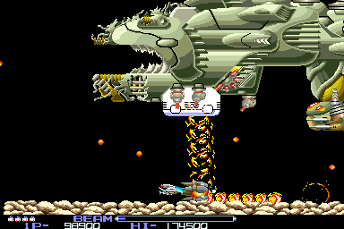 Screenshot of R-Type (Arcade, 1987) - MobyGames