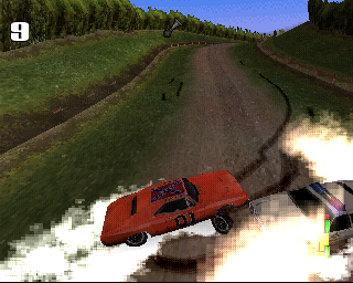 Screenshot of The Dukes of Hazzard: Racing for Home (PlayStation, 1999 ...