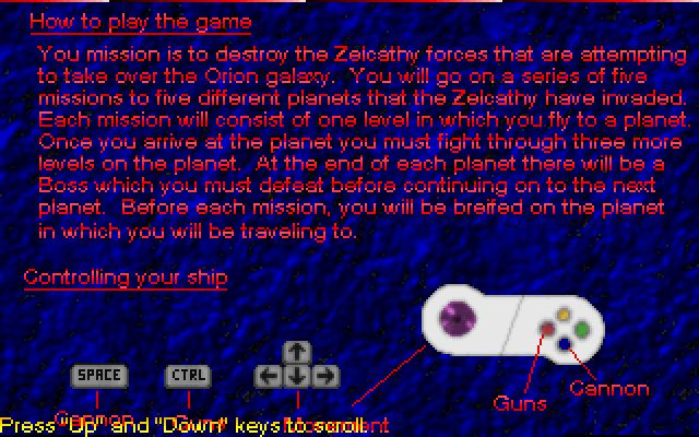 Screenshot of Starcom (DOS, 1997) - MobyGames