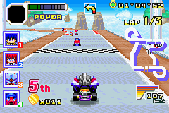 Screenshot of Konami Krazy Racers (Game Boy Advance, 2001) - MobyGames