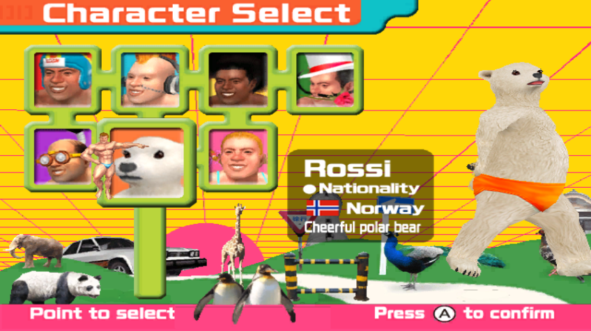 Screenshot of Muscle March (Wii, 2009) - MobyGames