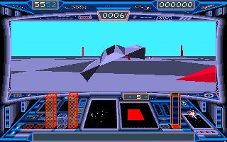 Screenshot of Starglider II (Amiga, 1988) - MobyGames