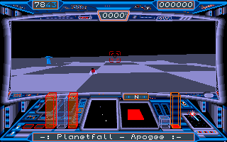 Screenshot of Starglider II (Amiga, 1988) - MobyGames