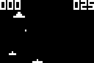 Screenshot of Sub Chase (COSMAC, 1979) - MobyGames