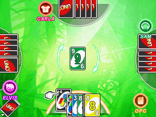 Screenshot of Uno (J2ME, 2008) - MobyGames