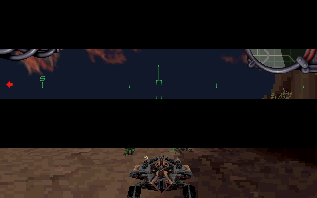 Screenshot of Amok (DOS, 1996) - MobyGames