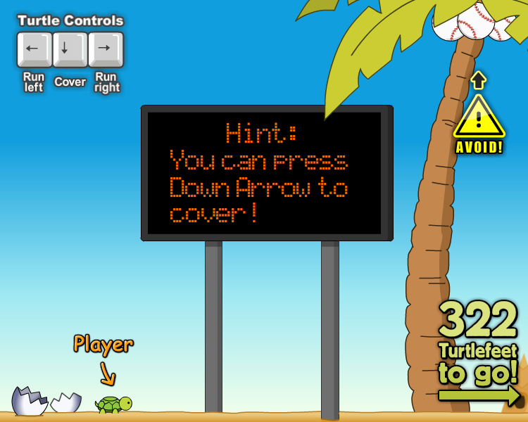 Screenshot of Turtle Run (Browser, 2010) - MobyGames