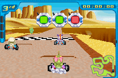 Screenshot of Digimon Racing (Game Boy Advance, 2004) - MobyGames