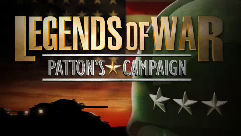 Screenshot of Legends of War: Patton's Campaign (PSP, 2010) - MobyGames