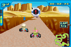 Screenshot of Digimon Racing (Game Boy Advance, 2004) - MobyGames