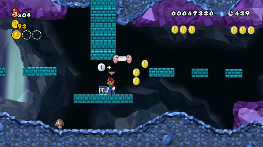 Screenshot of New Super Mario Bros. Wii (Wii, 2009) - MobyGames