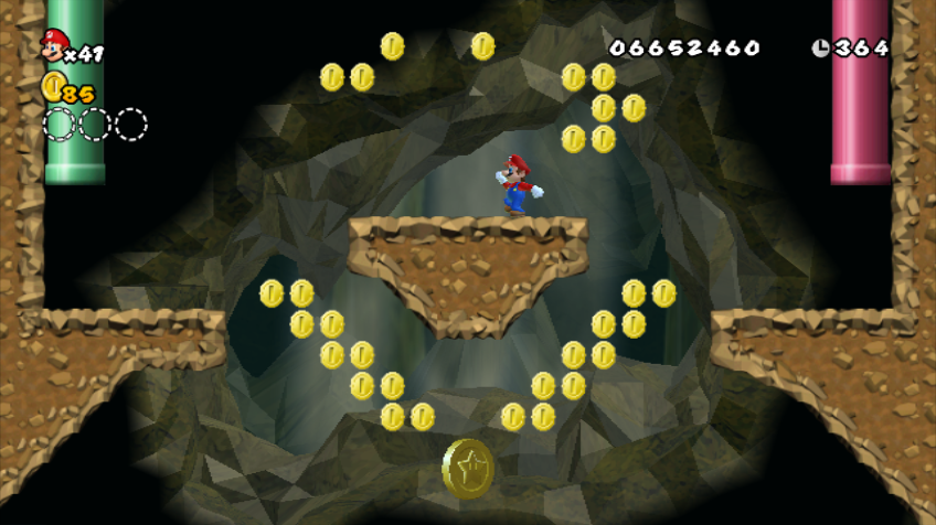 Screenshot of New Super Mario Bros. Wii (Wii, 2009) - MobyGames