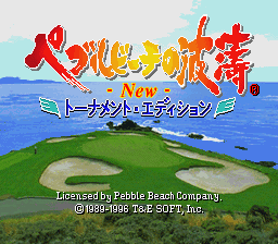 Pebble Beach no Hatō: New - Tournament Edition (1996) - MobyGames