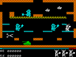 Screenshot of Brian Bloodaxe (ZX Spectrum, 1985) - MobyGames