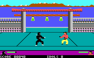 Screenshot of Ninja (DOS, 1986) - MobyGames