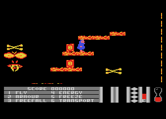 Screenshot of Tarkus and the Crystal of Fear (Atari 8-bit, 1992 ...